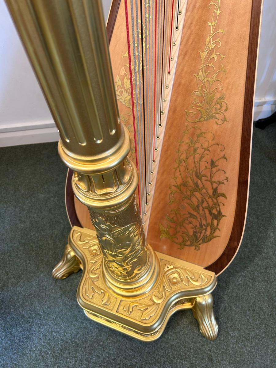 Aoyama Monarch 47 Pedal Harp - 2012 - 2nd Hand