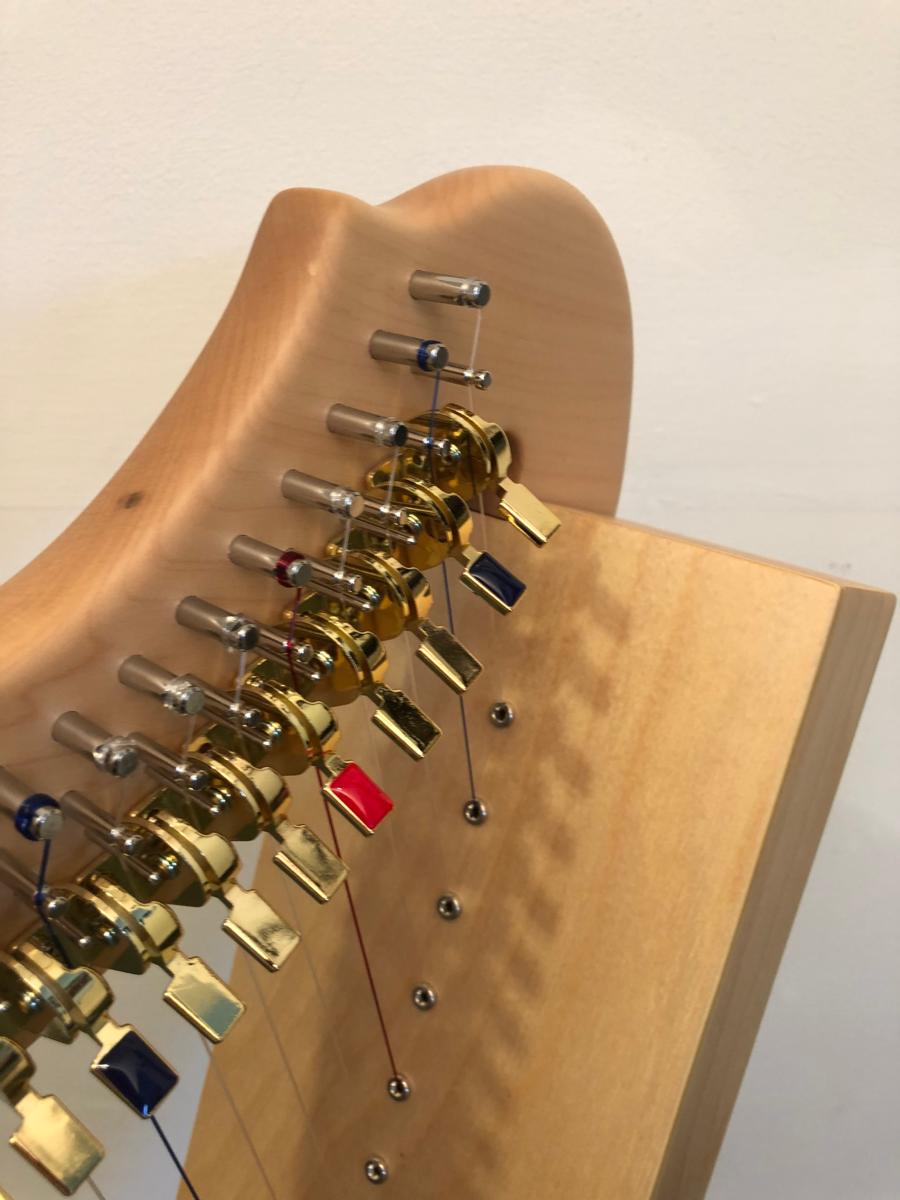 Bardic 26 maple travel therapy harp