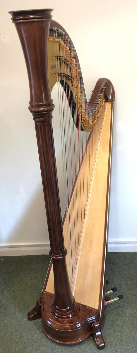 Orpheus 46 Pedal Harp in Walnut - in Stock
