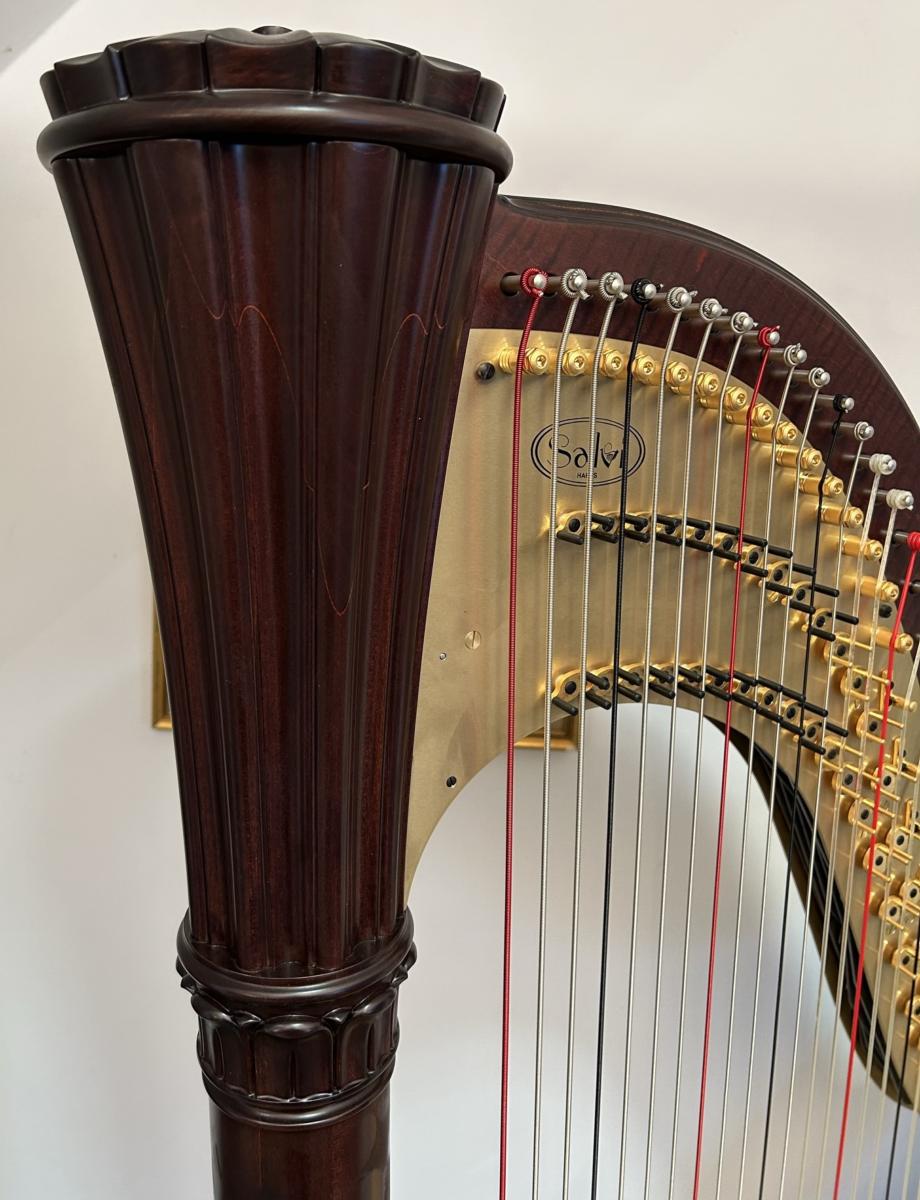 Salvi Diana 47 Pedal Harp P23057: Mahogany - in Stock