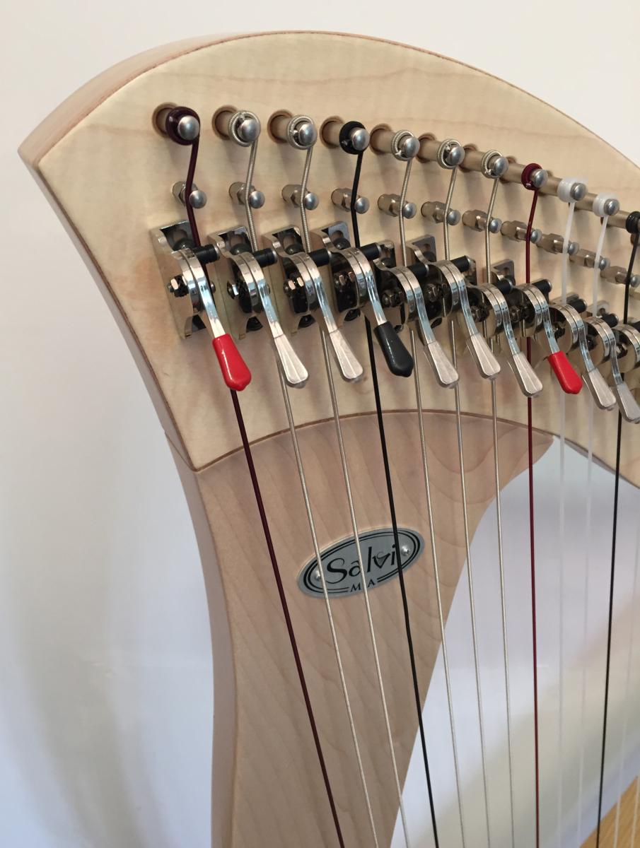 Salvi Mia 34 Natural Maple Lever Harp BioCarbon