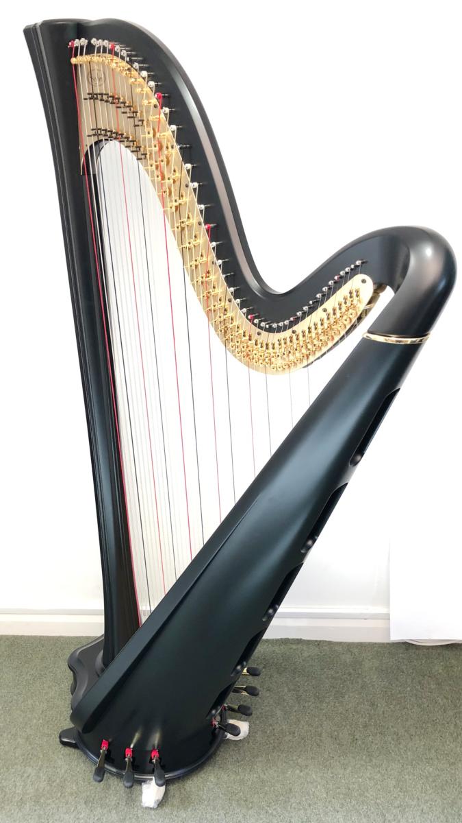 Daphne 47 SE Ebony Pedal Harp - P21543