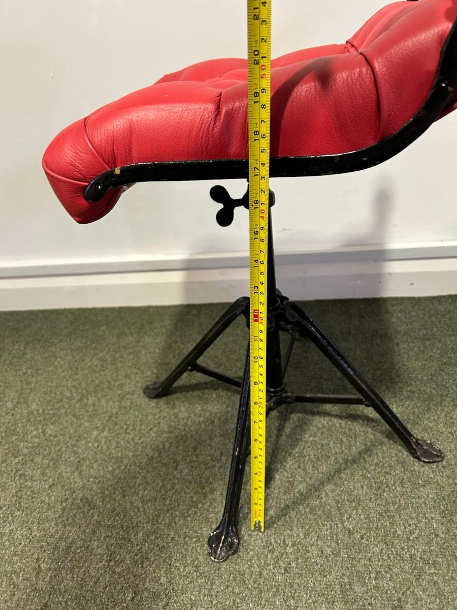 Antique 4 Leg Harp Stool