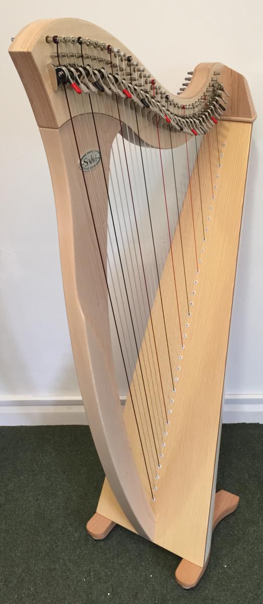 Salvi Mia 34 Natural Maple Lever Harp BioCarbon