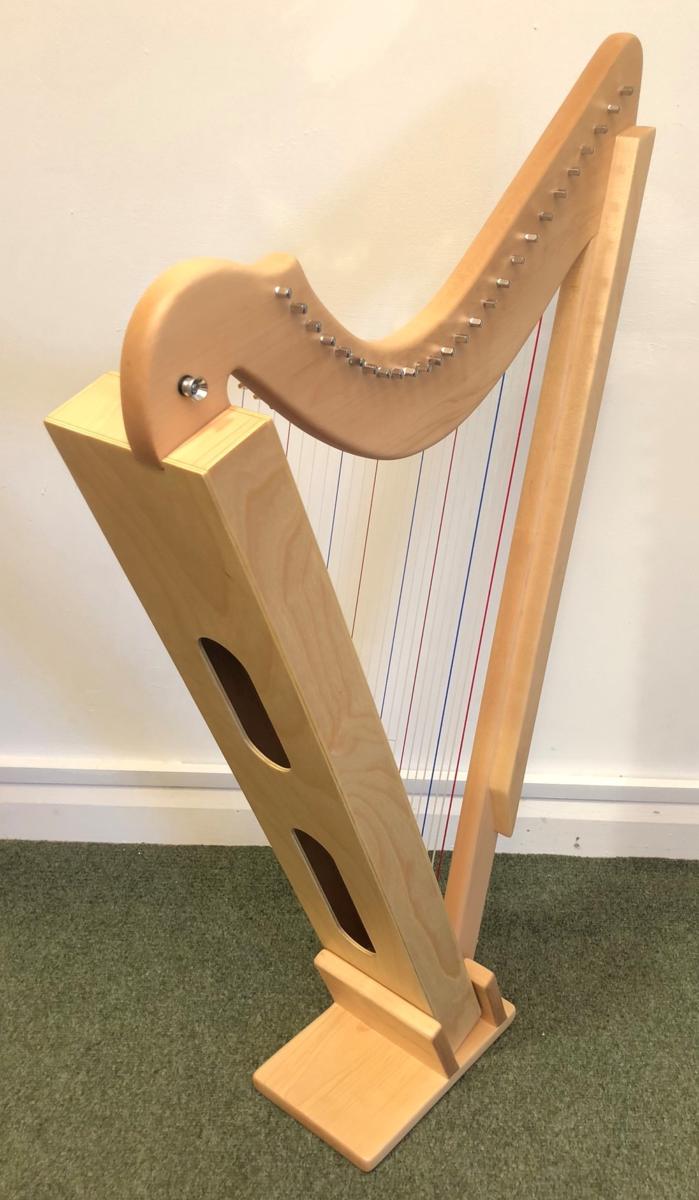 Bardic 26 maple travel therapy harp