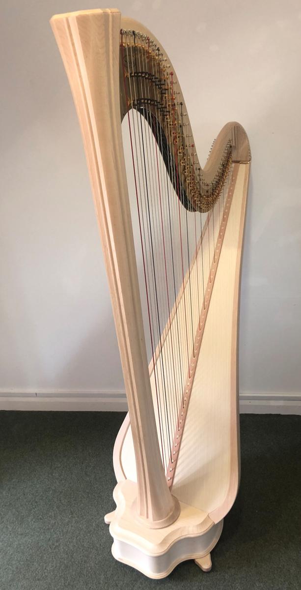 Salvi Daphne 47 SE Pedal Harp: Maple - Due - PTBC