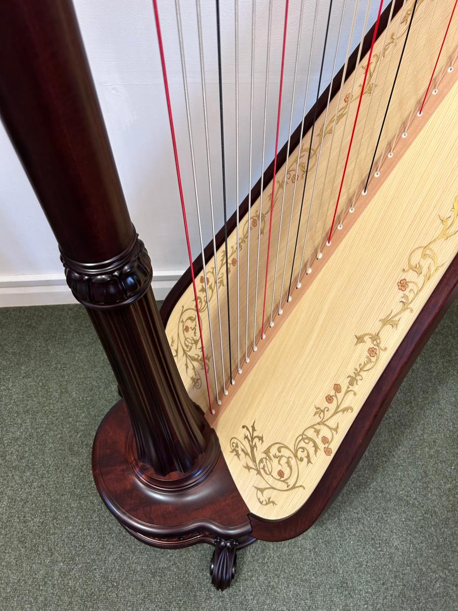 Salvi Diana 47 Pedal Harp P23057: Mahogany - in Stock