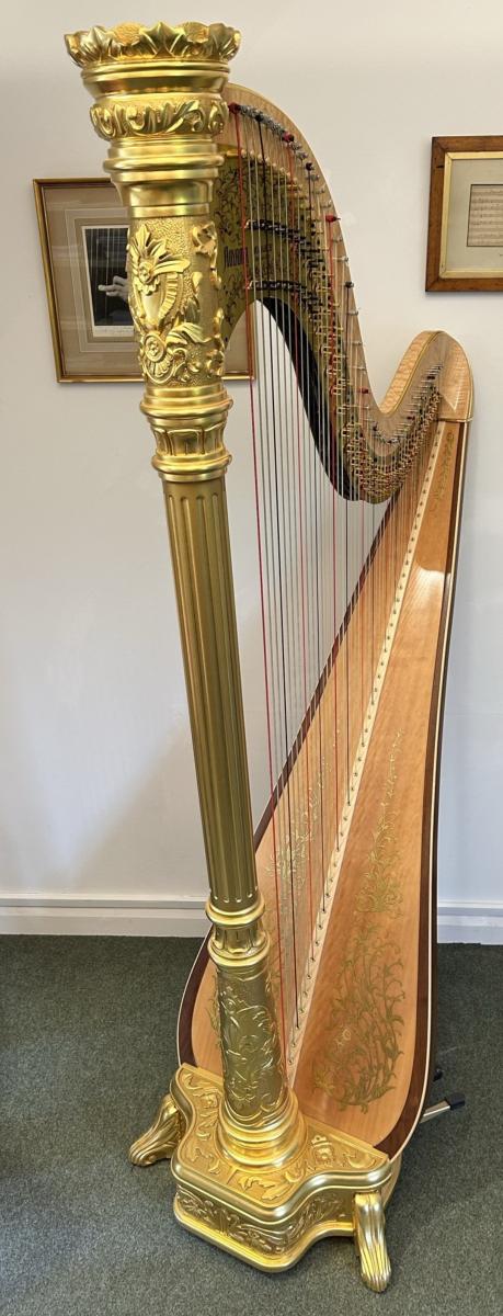 Aoyama Monarch 47 Pedal Harp - 2012 - 2nd Hand