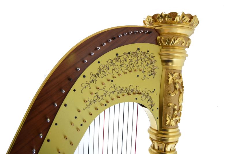 Aoyama Monarch 47 Pedal Harp